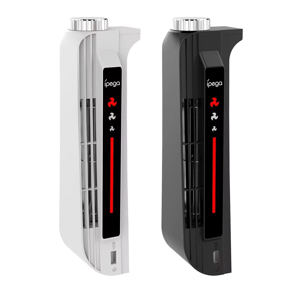 Ipega PS5 Cooling Fans with LED Light Disc and Digital Version Cooler ...