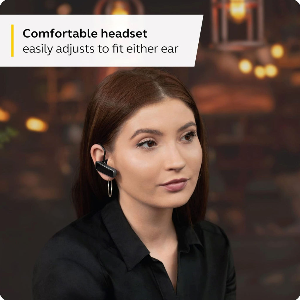 Jabra Talk 25 SE Mono Bluetooth Headset – Wireless Single Ear Headset ...