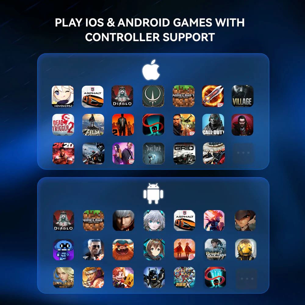 LeadJoy M1C+ Mobile Gaming Controller for iPhone Gamepad Controller Leadjoy