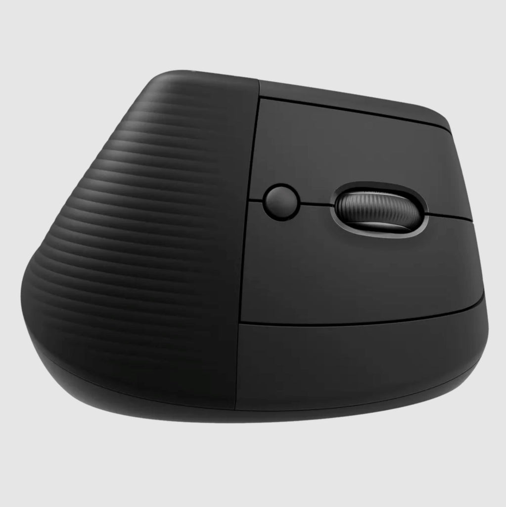 Logitech Lift Vertical Ergonomic Mouse Right-Handed Wireless Mouse ...