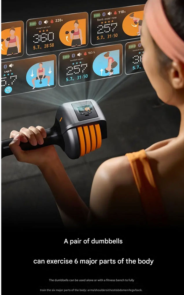 Philips Smart Dumbbell with Adjustable Weight for Men and Women Dumbbell Philips