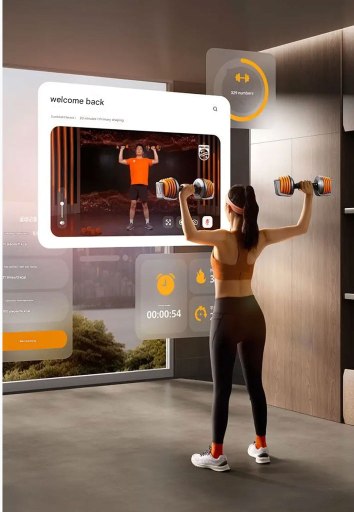 Philips Smart Dumbbell with Adjustable Weight for Men and Women ...