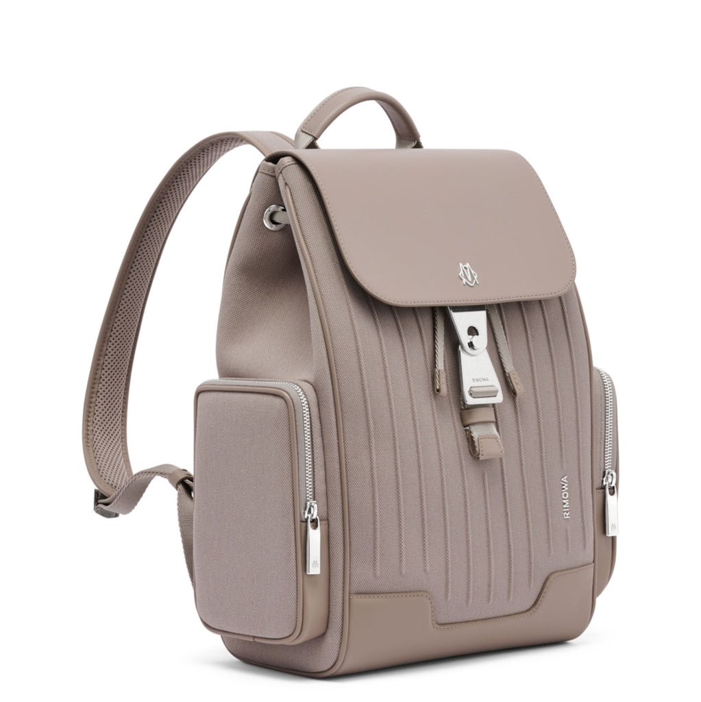 RIMOWA Never Still - Canvas Flap Full-Grain Leather Backpack Backpack ...