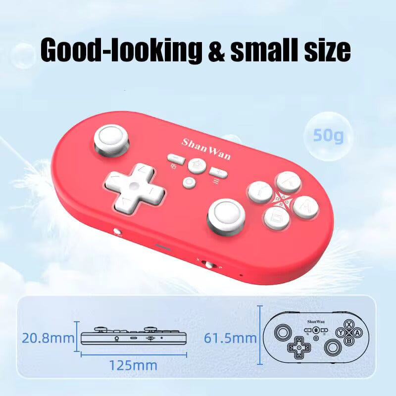 Shanwan Q37 New Mini Gamepad Micro Wireless Game Controller For Switch ...
