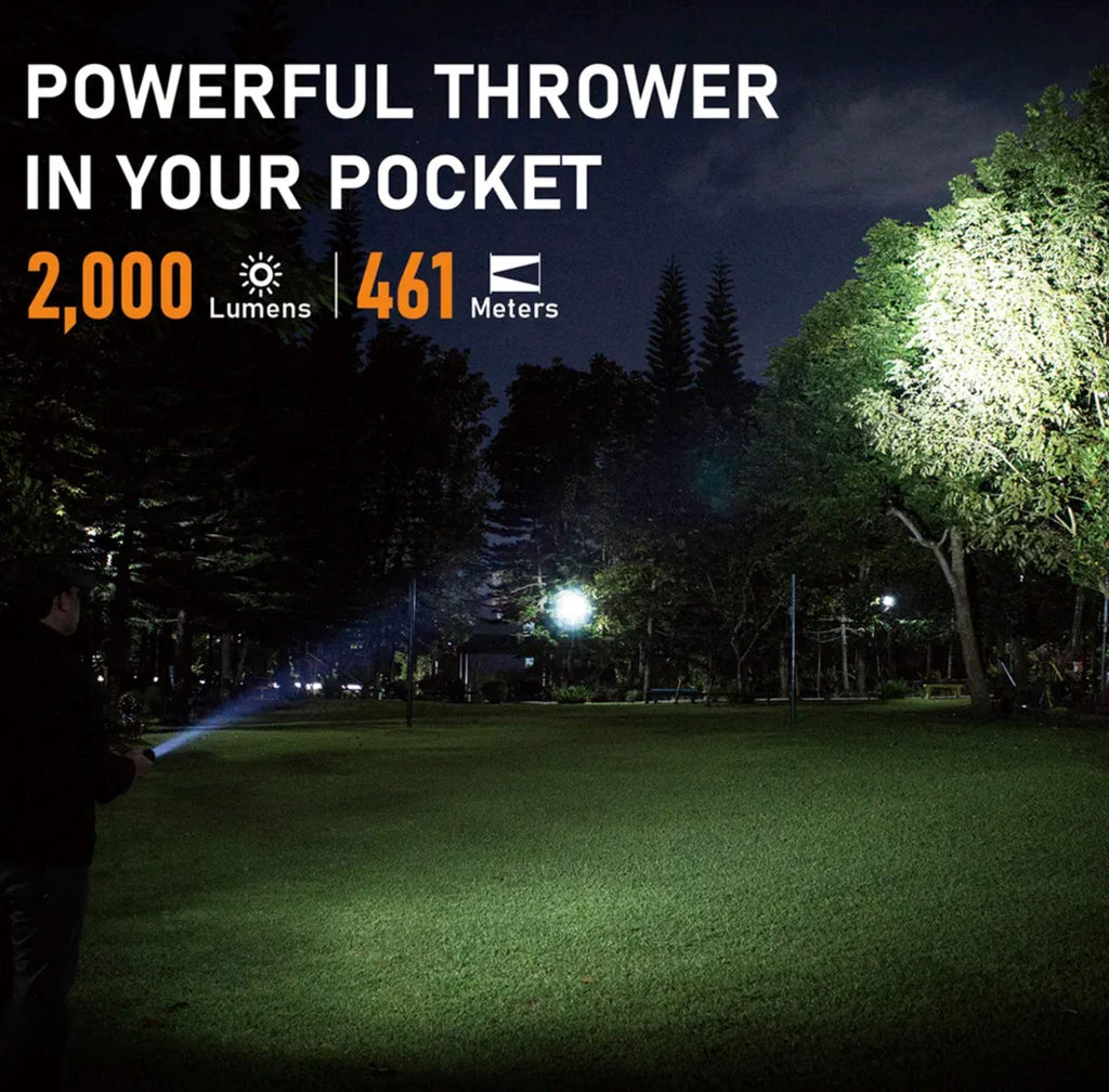 Sofirn IF19 2000 Lumens Long Range Throw Mini Rechargeable EDC ...