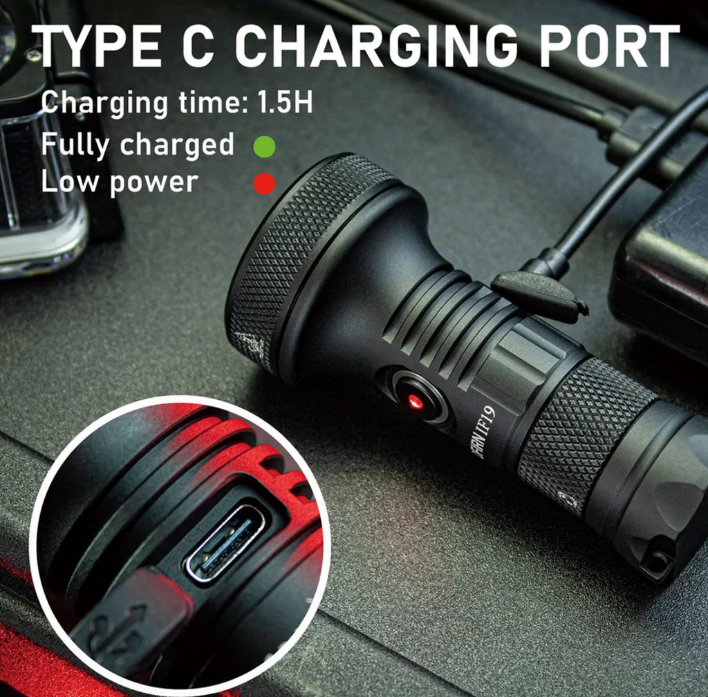 Sofirn IF19 2000 Lumens Long Range Throw Mini Rechargeable EDC ...