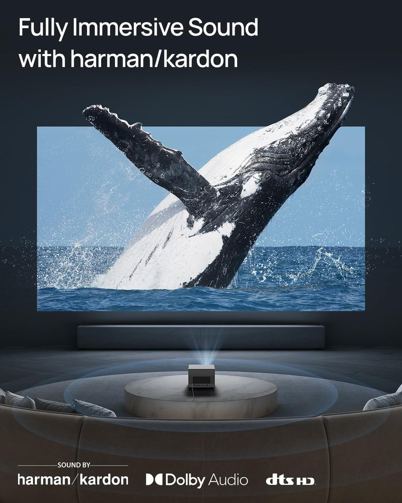XGIMI HORIZON Ultra 4K Projector 100" + Dolby Vision, Dual Light, ISA 3 ...
