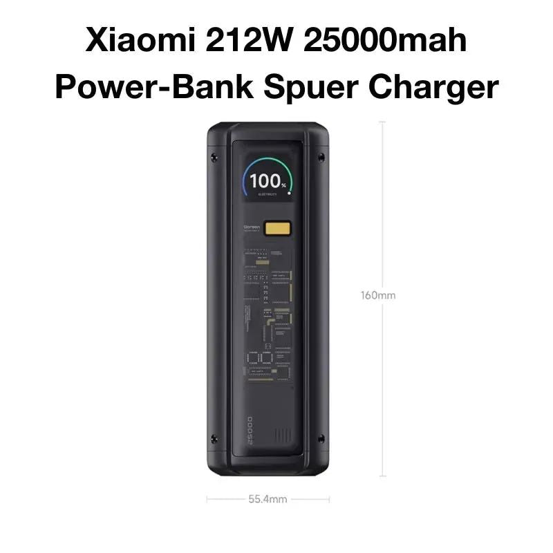 Xiaomi 212W HyperCharge Power Bank 25000 Power Bank Xiaomi