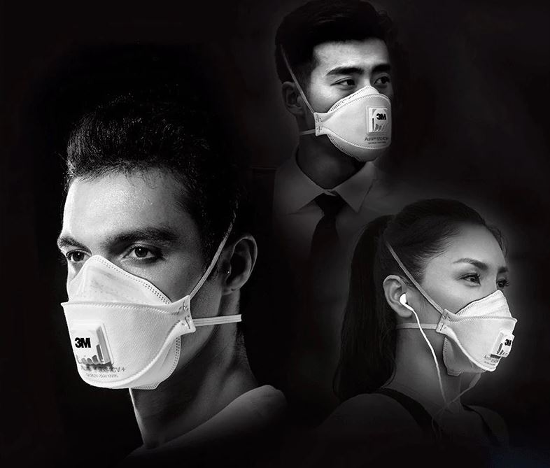 3M Aura 9334CV+ Particulate Respirator KN95 Face Mask (3psc Pack) face mask 3M