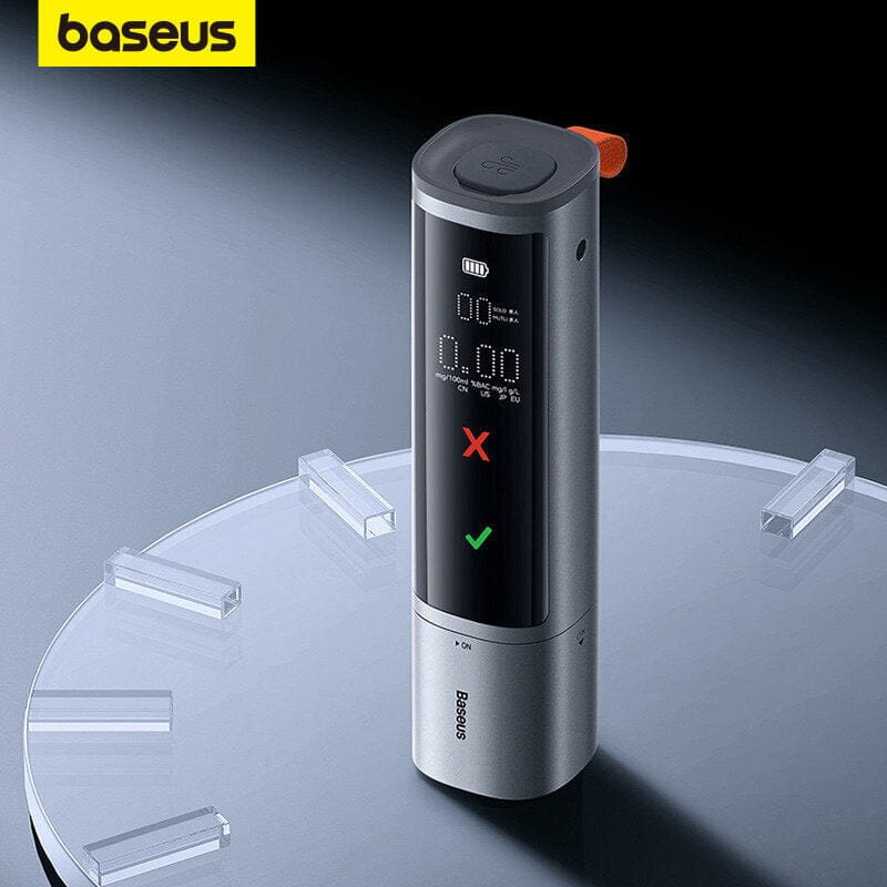 Baseus Alcohol Tester Professional Breathalyzer Alcotest With LED ...