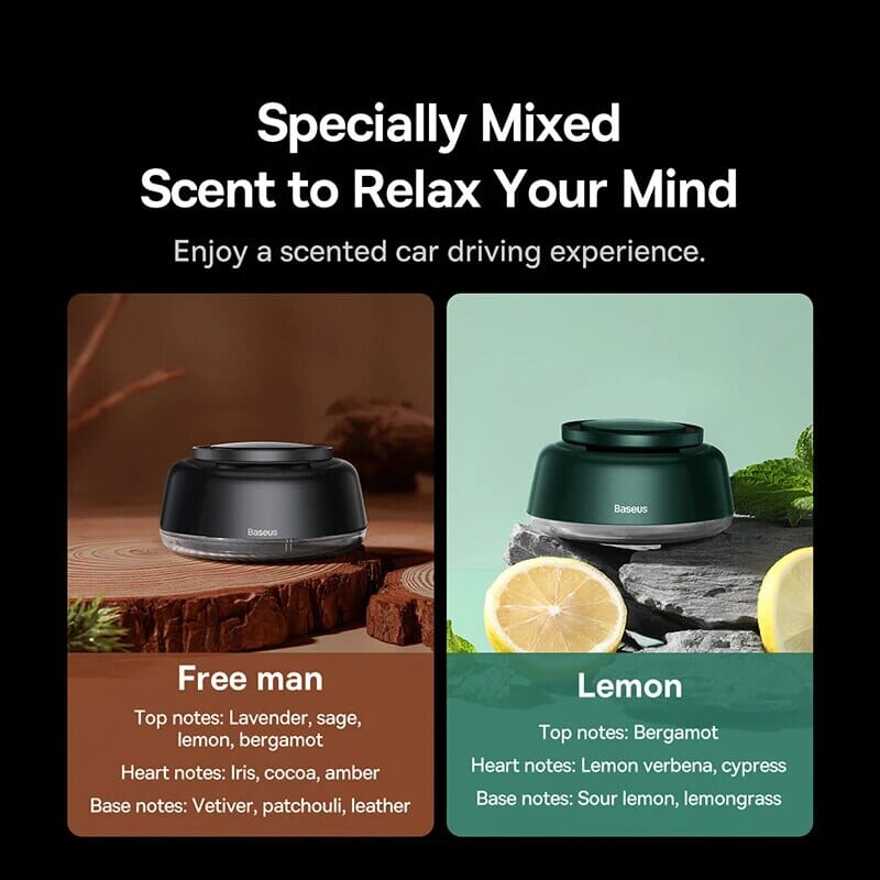 Baseus Lingering Garden Tap-Control Aromatherapy Diffuser (Dashboard ...