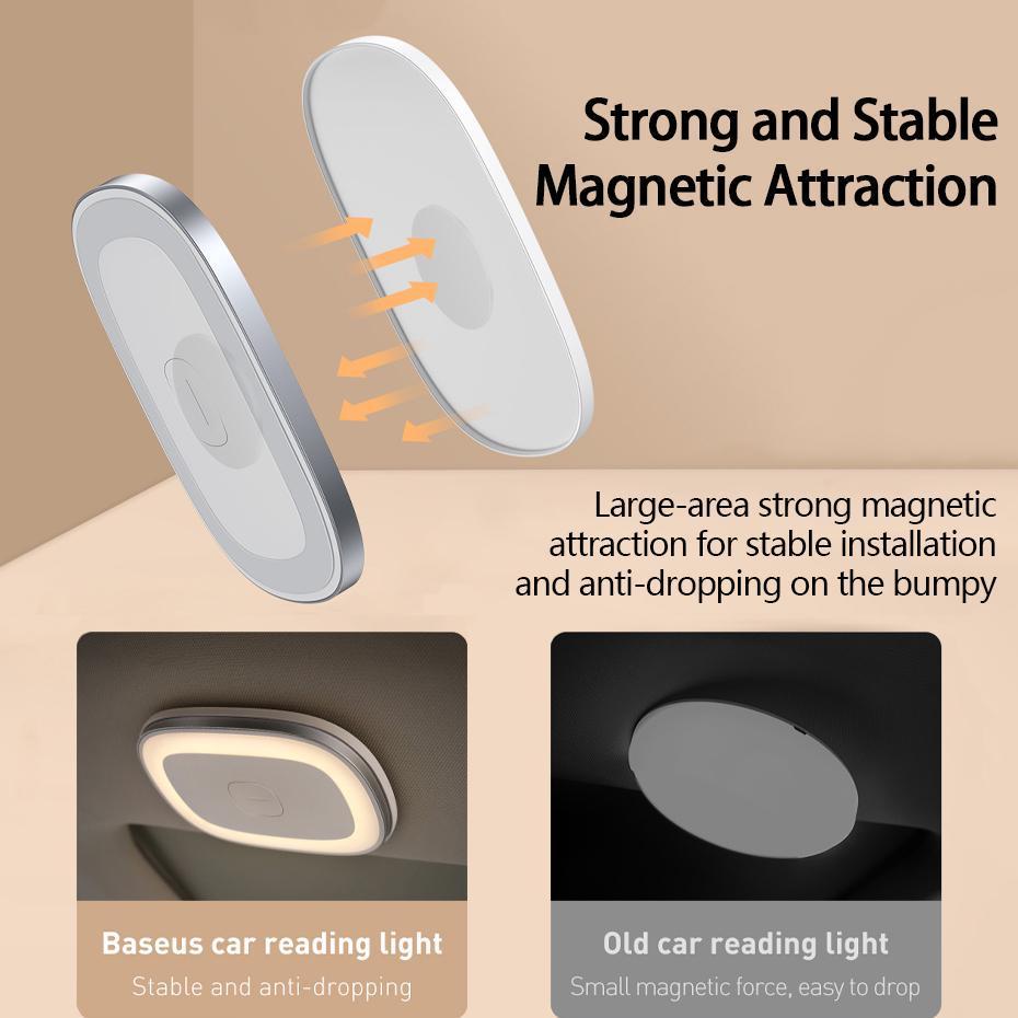 Baseus Magnetic Car Reading Light LED Car Reading Light Baseus