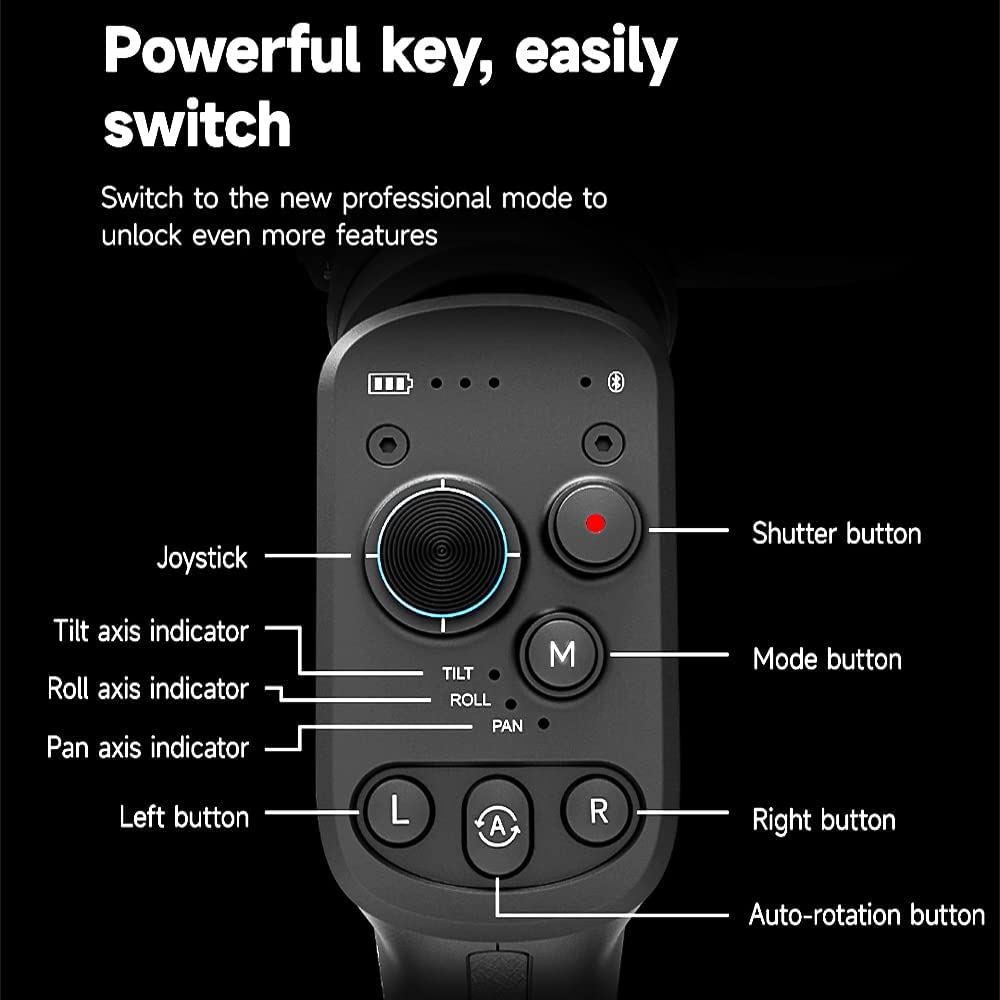 FeiyuTech SCORP-C Camera 3-Axis Handheld Gimbal Stabilizer for DSLR ...