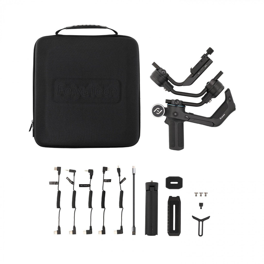 FeiyuTech SCORP MINI 3 Axis Gimbal Stabilizer 4 in 1 with OLED Display ...