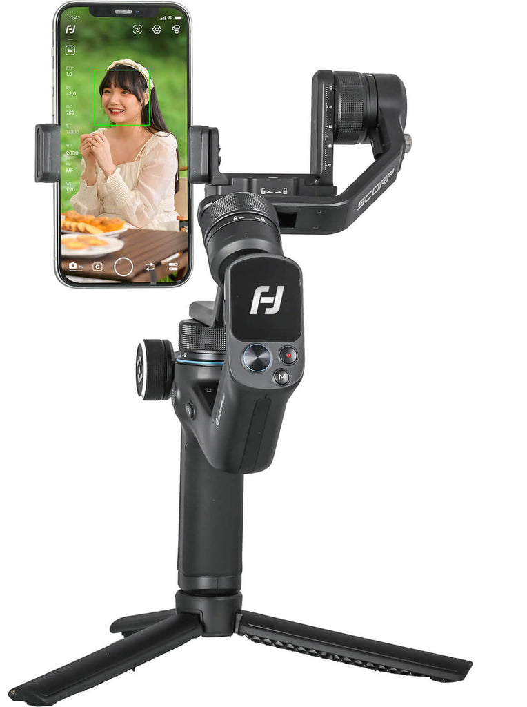 FeiyuTech SCORP MINI 3 Axis Gimbal Stabilizer 4 in 1 with OLED Display ...