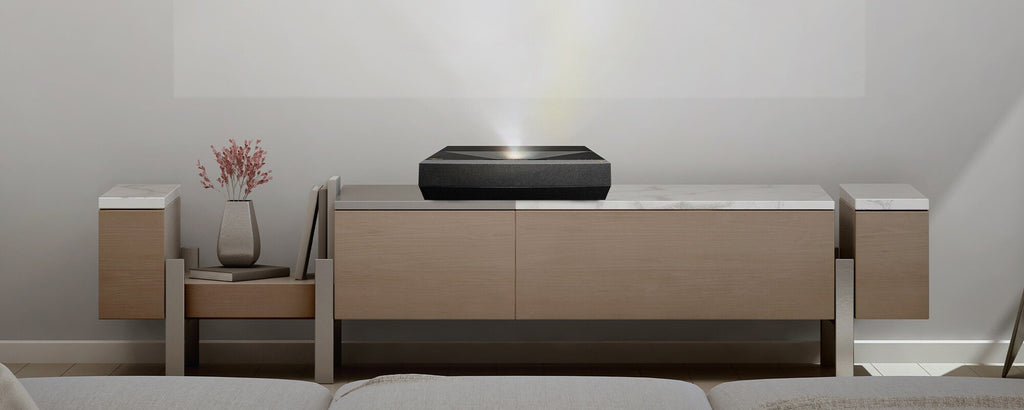 Optoma CinemaX P1 Pro Ultra Short Throw 4K UHD Laser Smart Projector ...