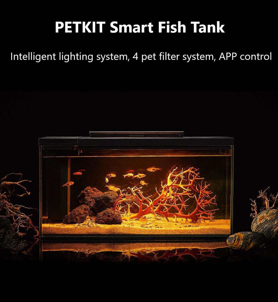 PETKIT Smart Aquarium Eco-Friendly Fish Tank Mobile APP Aquarium Smart ...