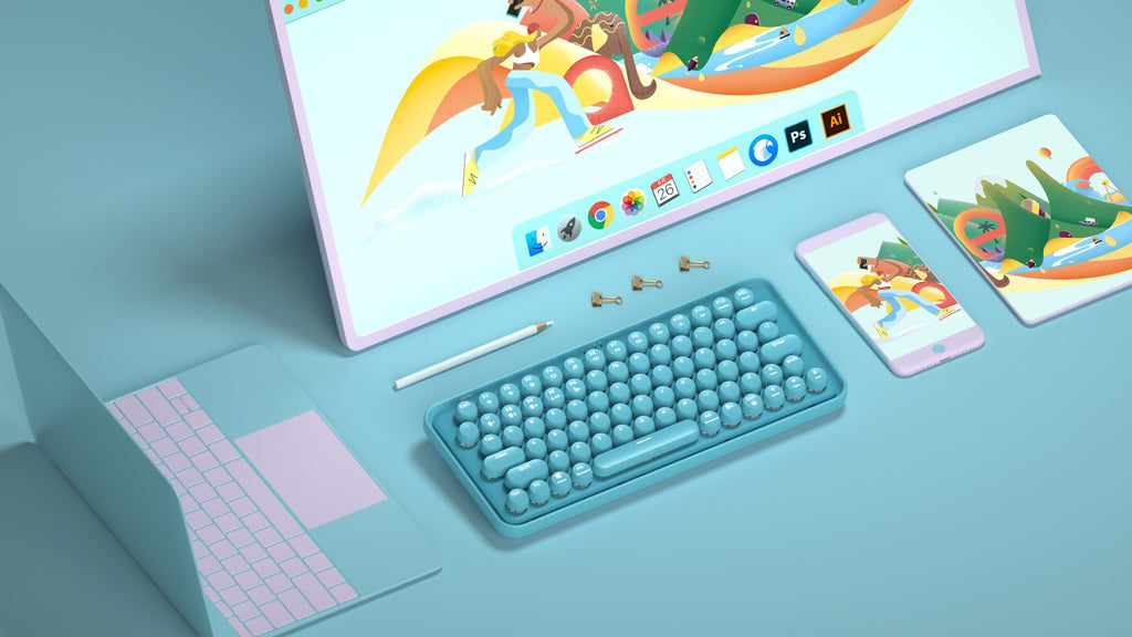 Rapoo ralemo Pre 5 wireless bluetooth mechanical keyboard Furper.com