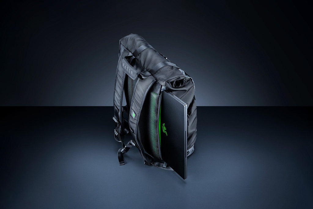 Razer Recon 15 Rolltop Backpack For Gamers Backpack Razer