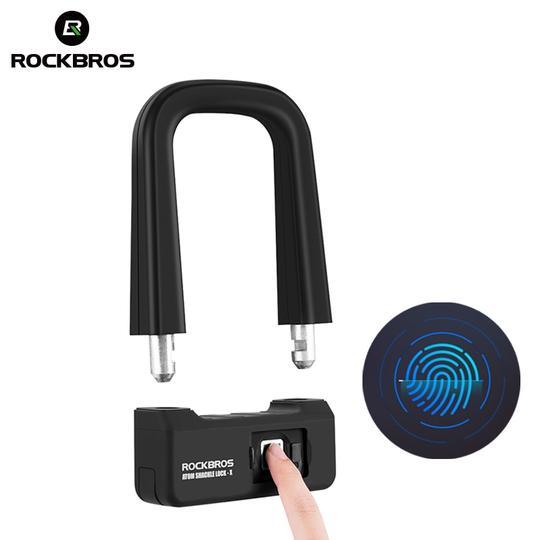 RockBros Bicycle Fingerprint Bike Lock Bike Lock Rockbros