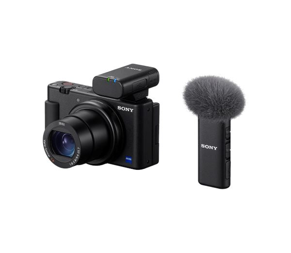 Sony Wireless Microphone ECM-W2BT (Compact, Flexible, Vlogging, Content ...
