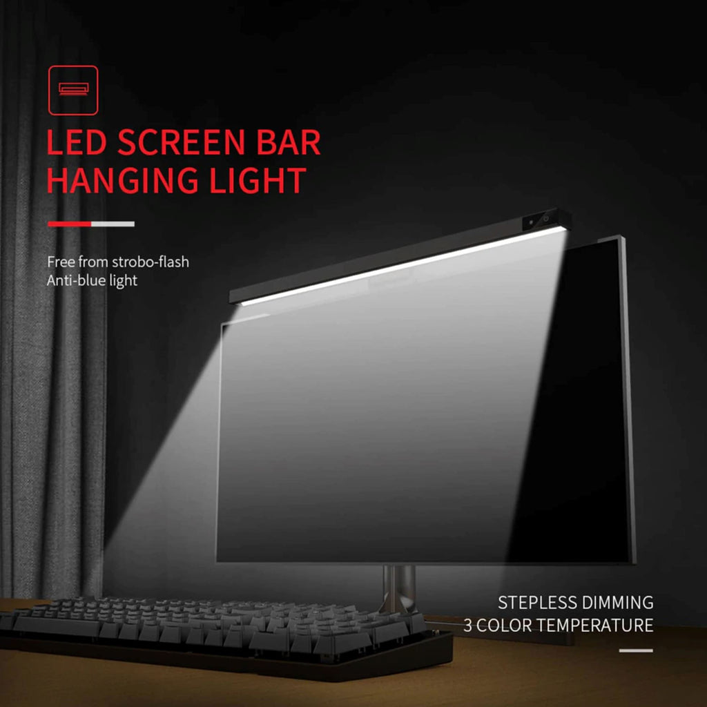 USB Screen Hanging Light D006 Computer Monitor Light with 3 Light Modes ...