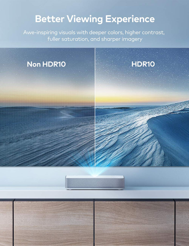 VAVA 4K Ultra Short Throw Laser TV Projector Projectors VAVA