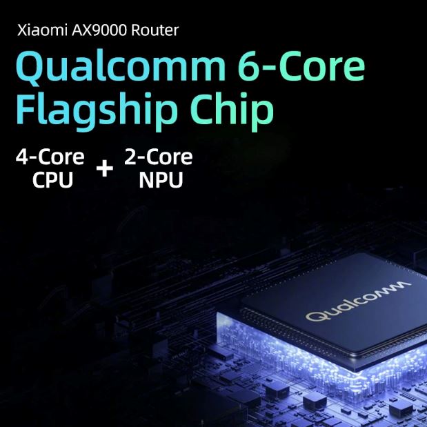 Xiaomi AX9000 Gaming Router Tri-Channels WIFI 6 Enhanced Version Router ...
