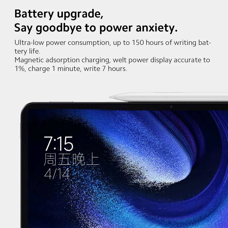 Xiaomi Inspired Stylus Touch Pen Gen 2 For Mi Pad 5 / 5 Pro / 5 / 6 Pro ...