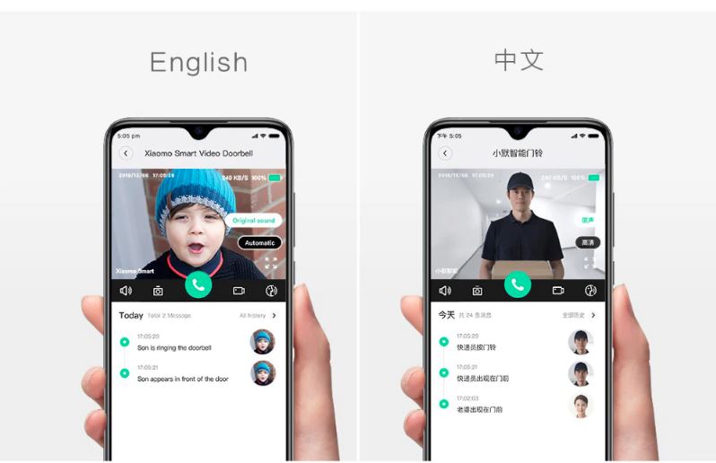 Xiaomi Intelligent Video Door Bell 1080P - Furper