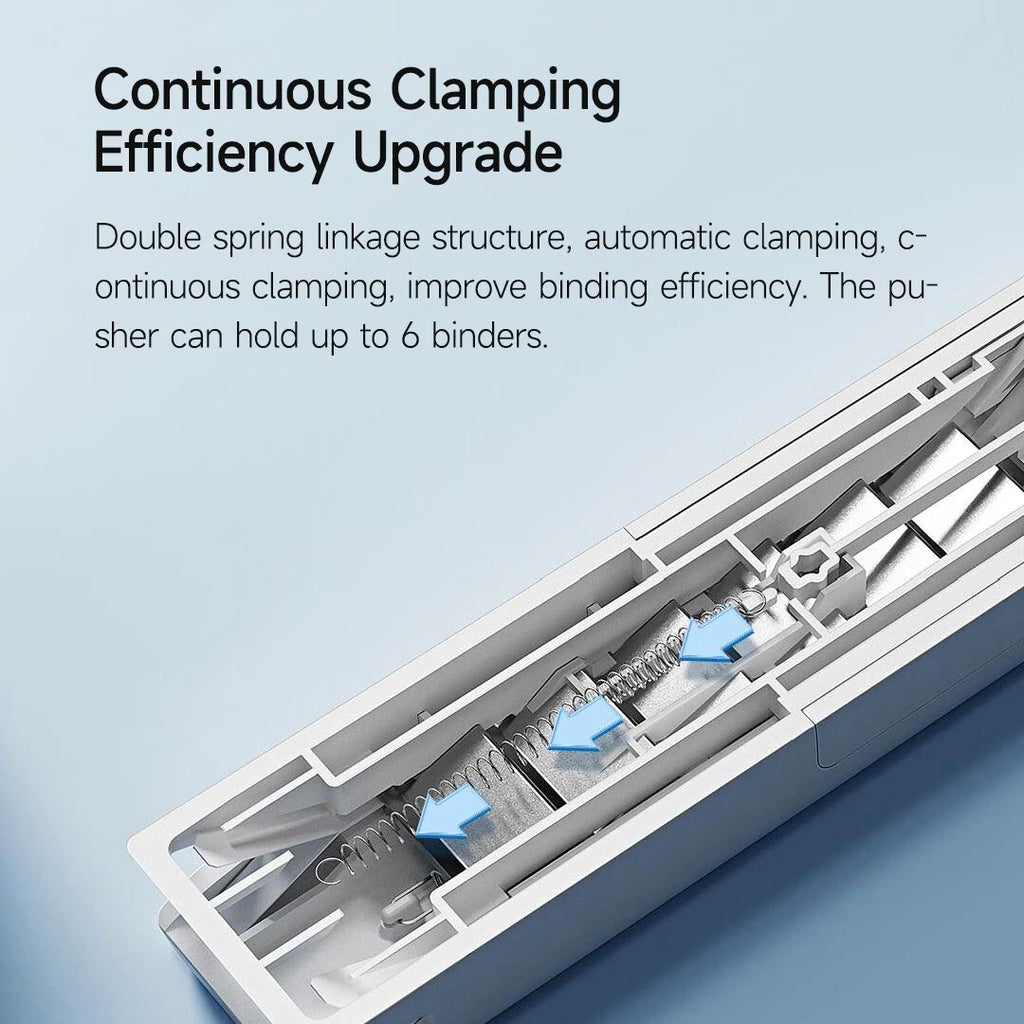 Xiaomi Mijia Paper Pusher Clip With 168 Refills Metal Pusher Holeless ...