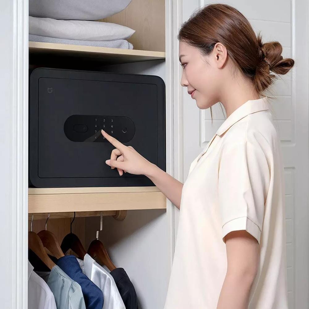 Xiaomi Mijia Smart Safe Deposit Box Duress Fingerprint Alarm Linked ...