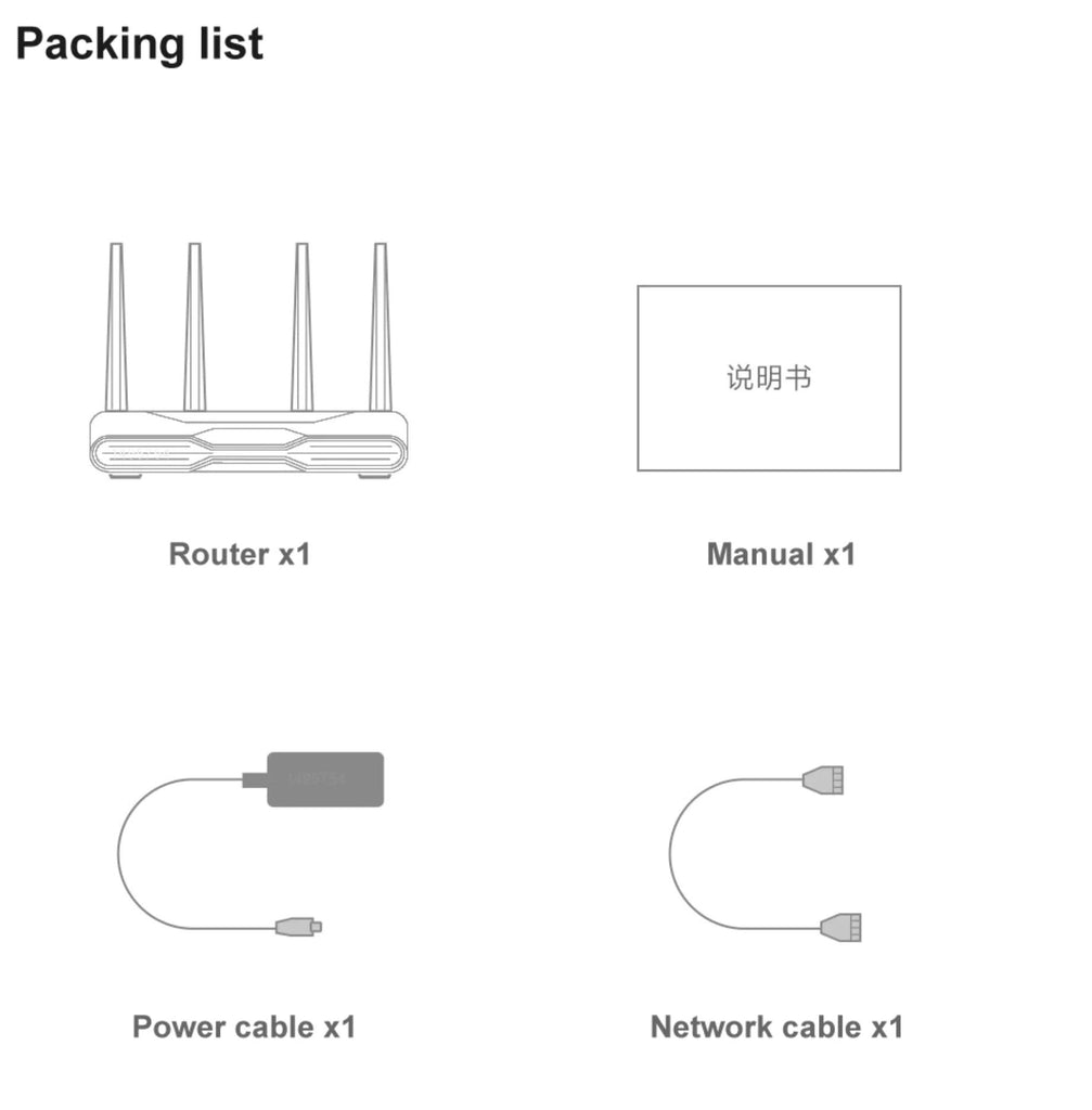 Xiaomi Redmi Gaming Wifi Router AX5400 Mesh Wi-Fi 6 2.5Gbps RGB ...