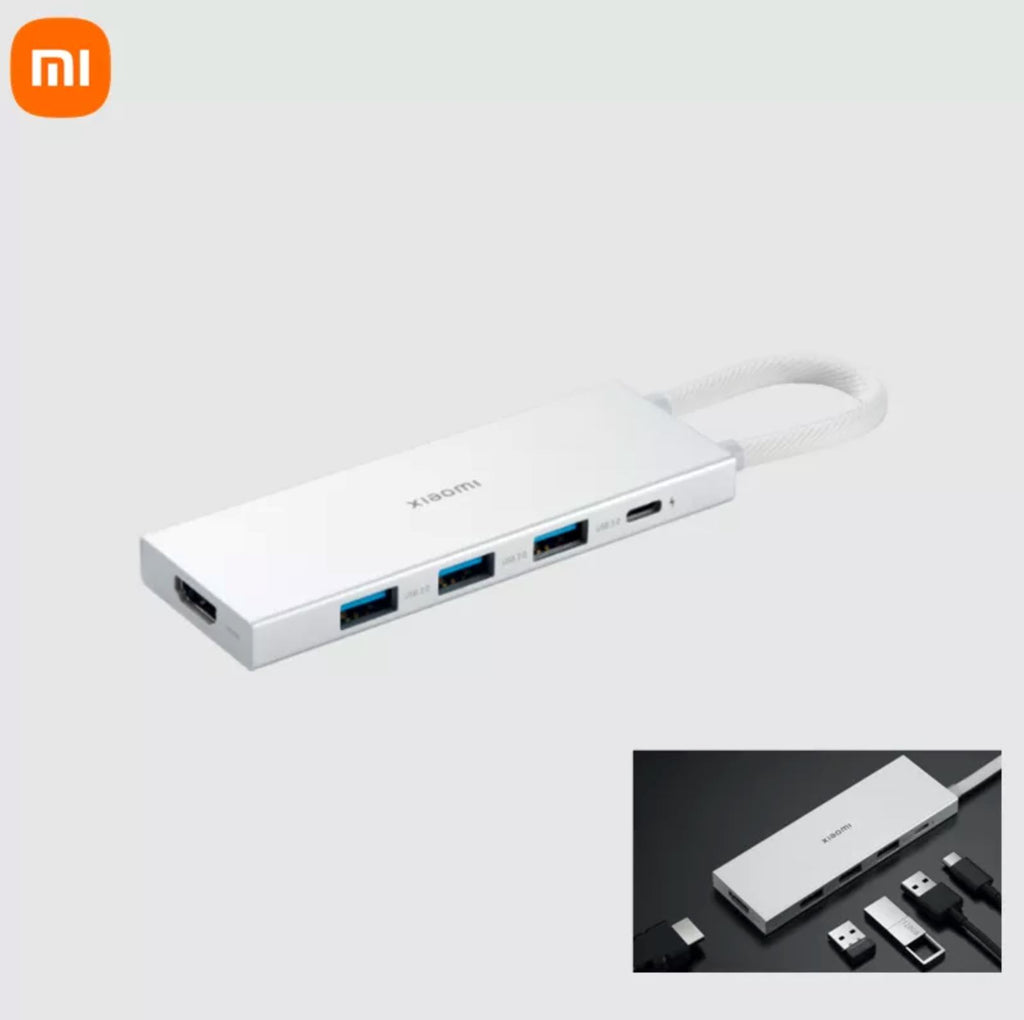 Xiaomi Type-C 5 in 1 Docking Station Port Extender USB3.0/Type-C/HDMI ...